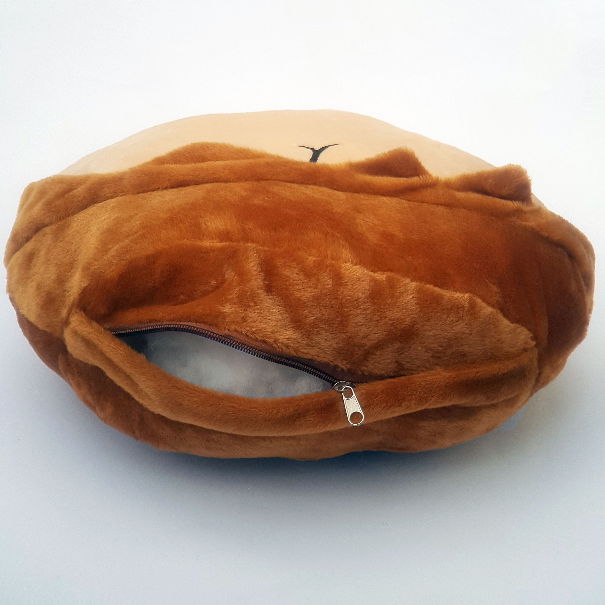 moodrush - Hazelnut Plush Pillow Shop Pocket Hazel Merch